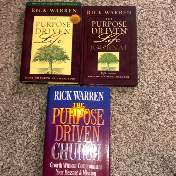Rick Warren | Other | Rick Warren Purpose Book Set | Poshmark